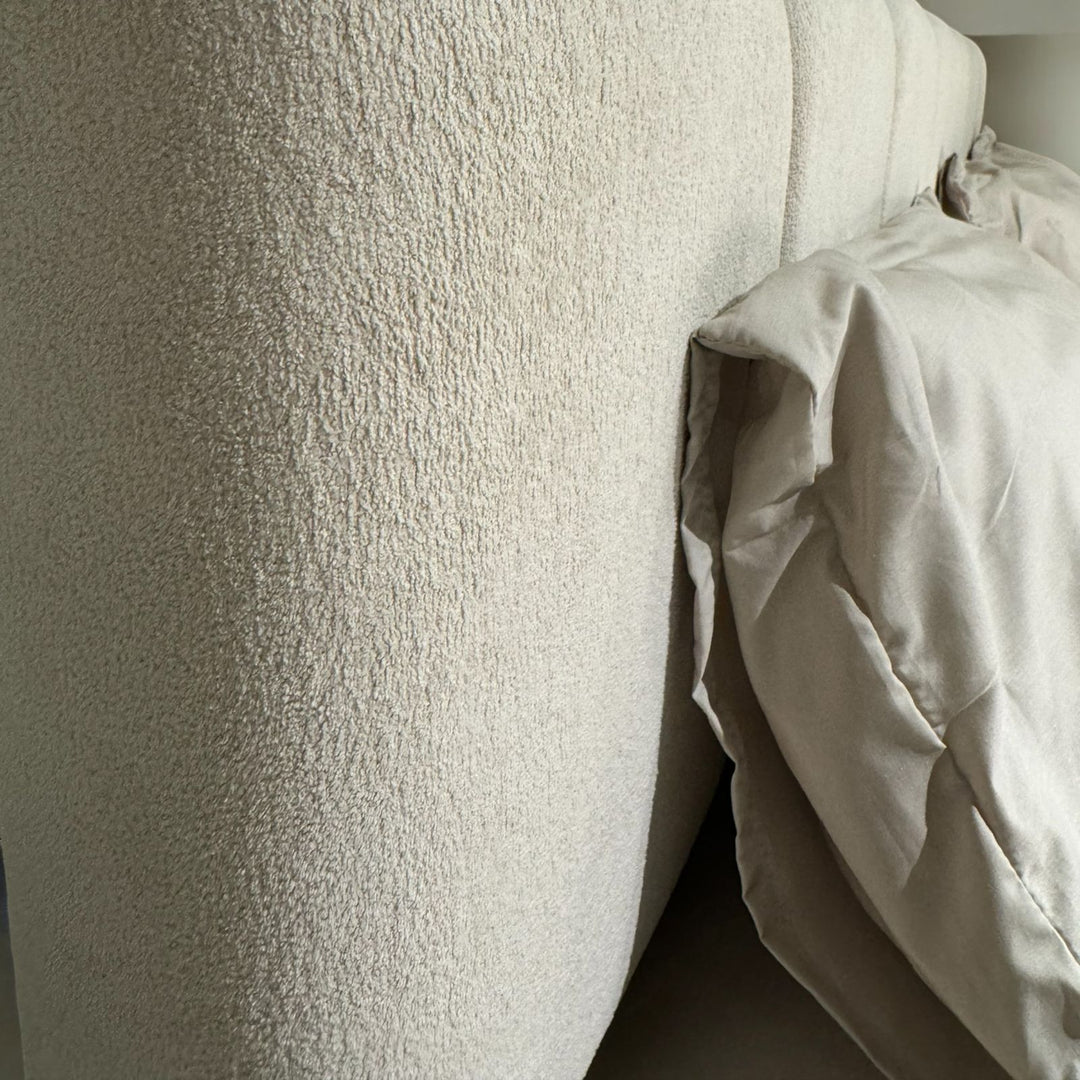 Modern King Size Teddy Bed With Side Tables – V Surfaces