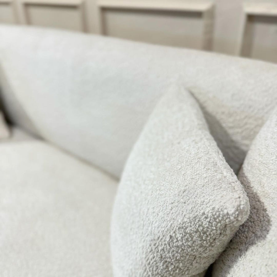 Modern Cloud Couch with Soft Boucle Upholstered, 7 Seaters Comfy Couch ...